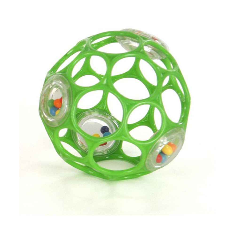 Bright Starts 81031 Oball Rattle Bebek Oyuncağı Yeşil | İlke Bebe